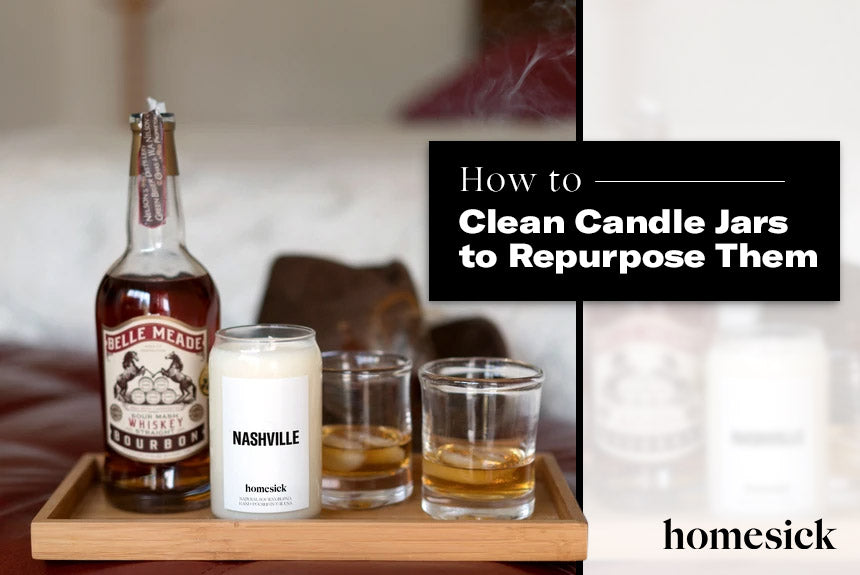 How to Clean Candle Jars to Repurpose Containers and Wax